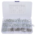 150pcs Double Wire Spring Pipe Clamp Hose Tube Spring Clip Clamp ...