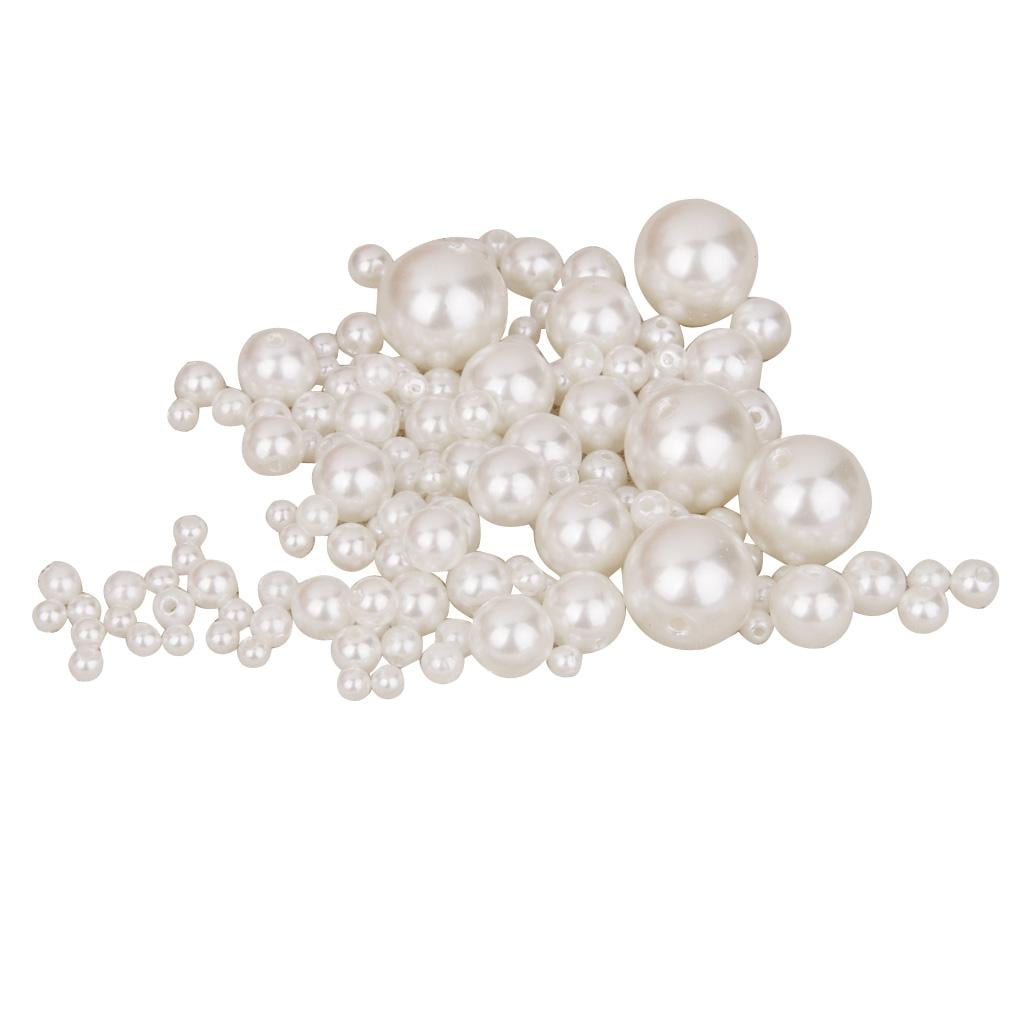 150pcs Faux Pearls Decorative Beads for Sewing Crafts Clothes ...
