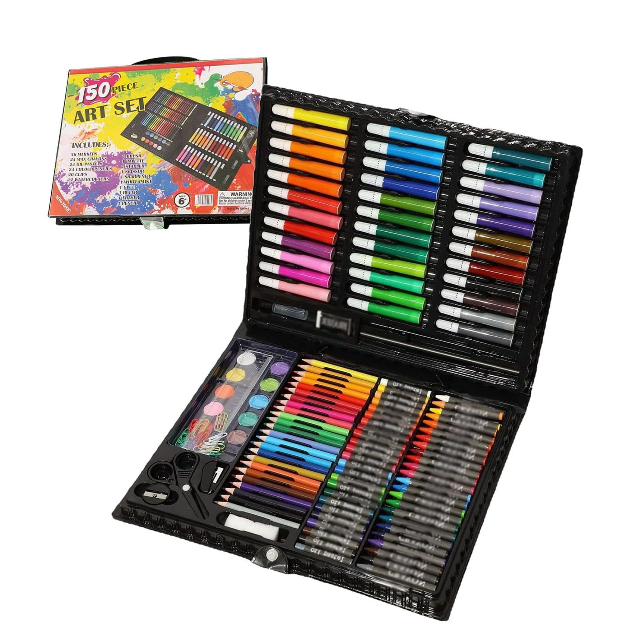 Wiher Drawing Set Kit, Portable Painting & Drawing Art Kit for Kids ...