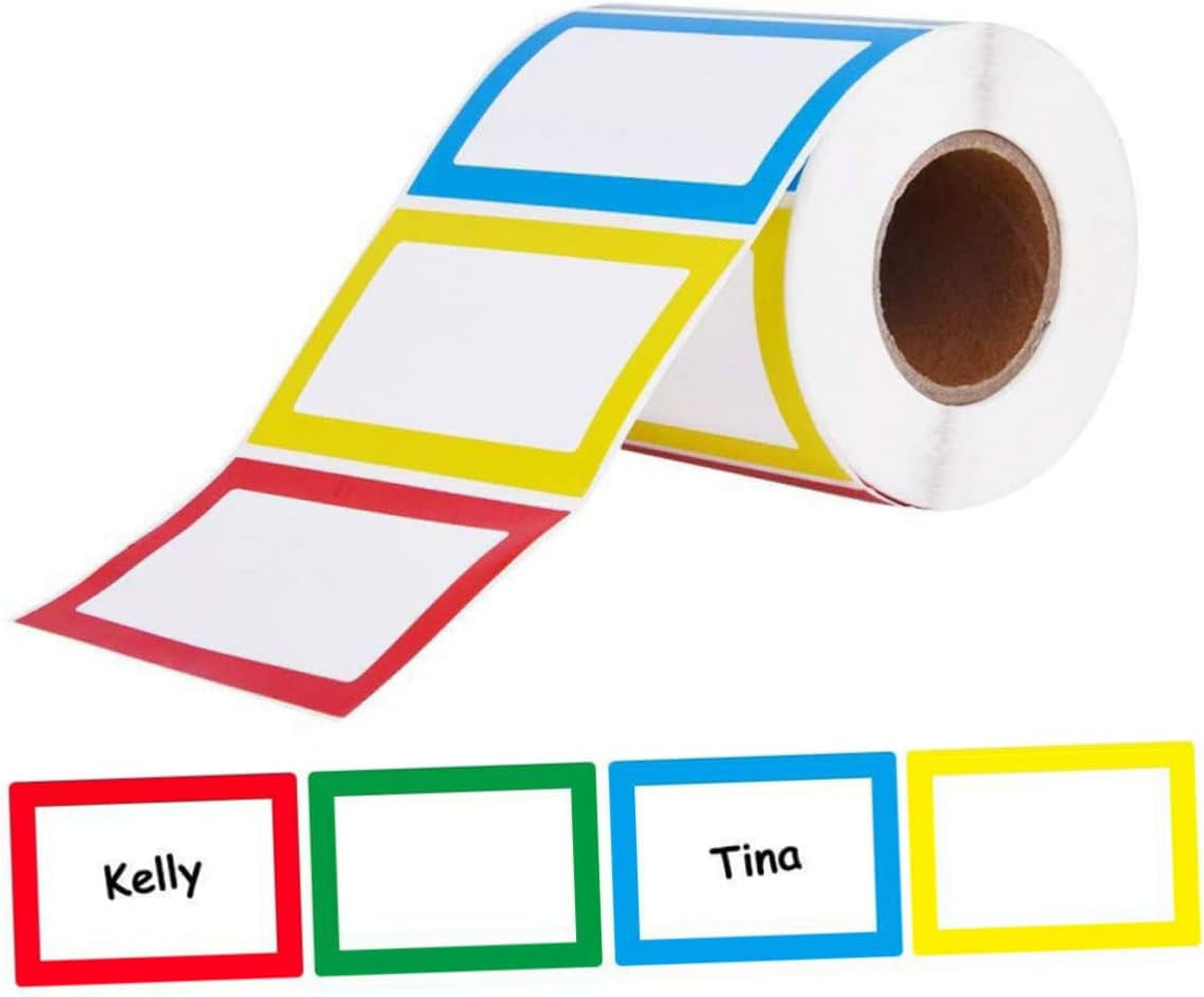 150pcs Name Tag Labels Laptop Stickers Classification Label Address ...