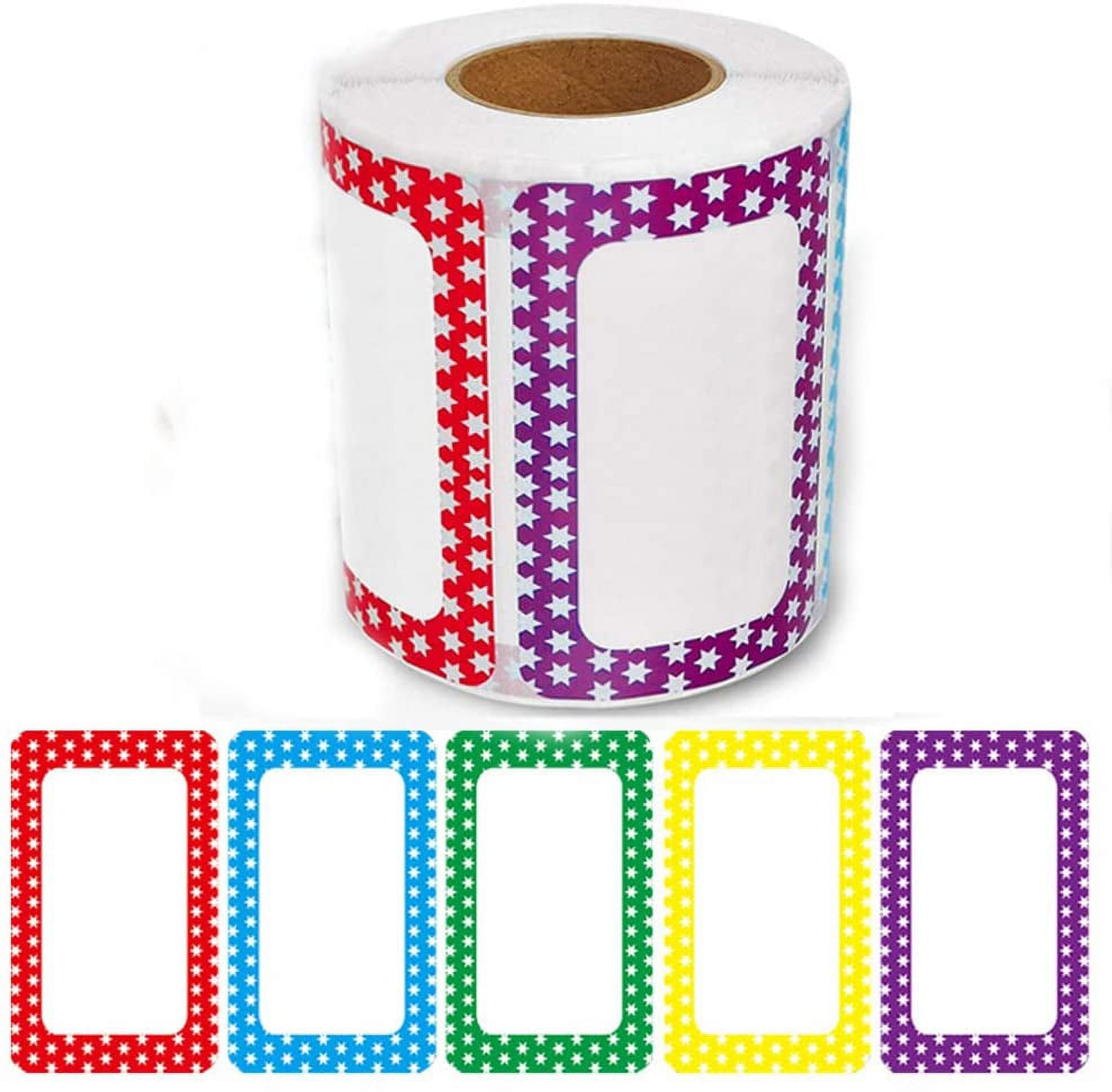 150pcs Name Tag Stickers Handwrite Plain Labels Adhesive Tags Assorted ...