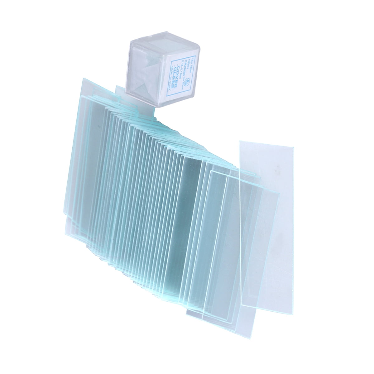 PENIKOKO Microscope Specimen Slides Optical Glass Multi 50Pcs of Slides ...