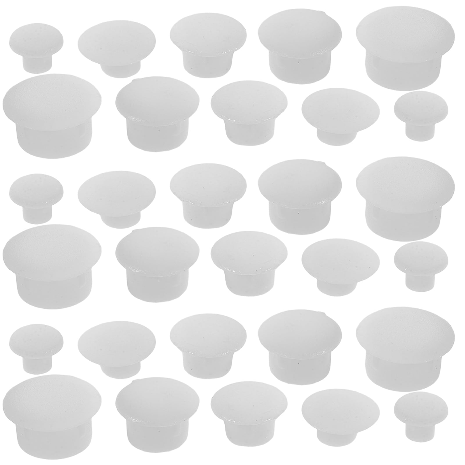 150pcs Round Plastic Screw Hole Plugs Decorative Caps For Covering ...