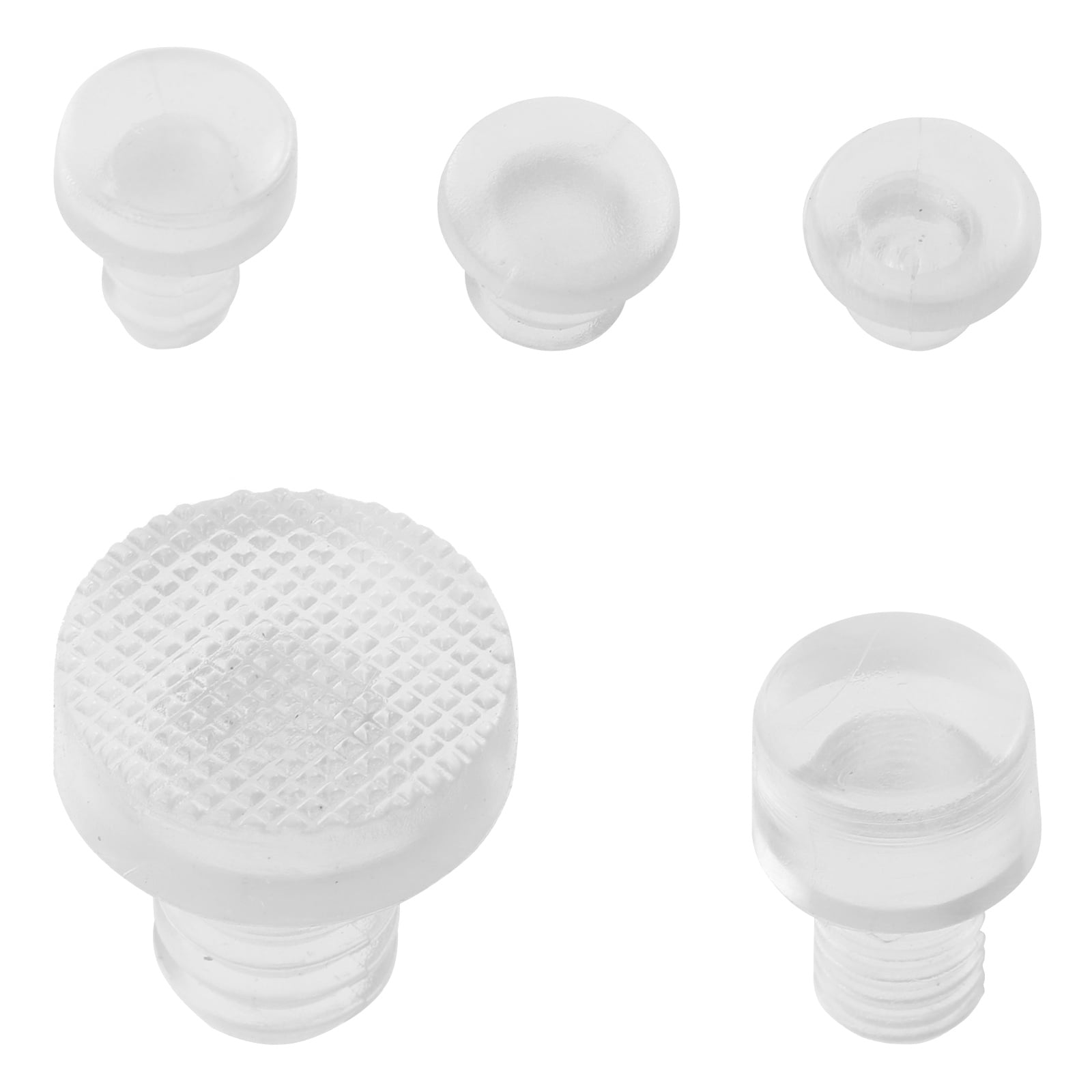 150pcs Table Bumpers Clear Silicone Spacers Flexible Bumpers for ...