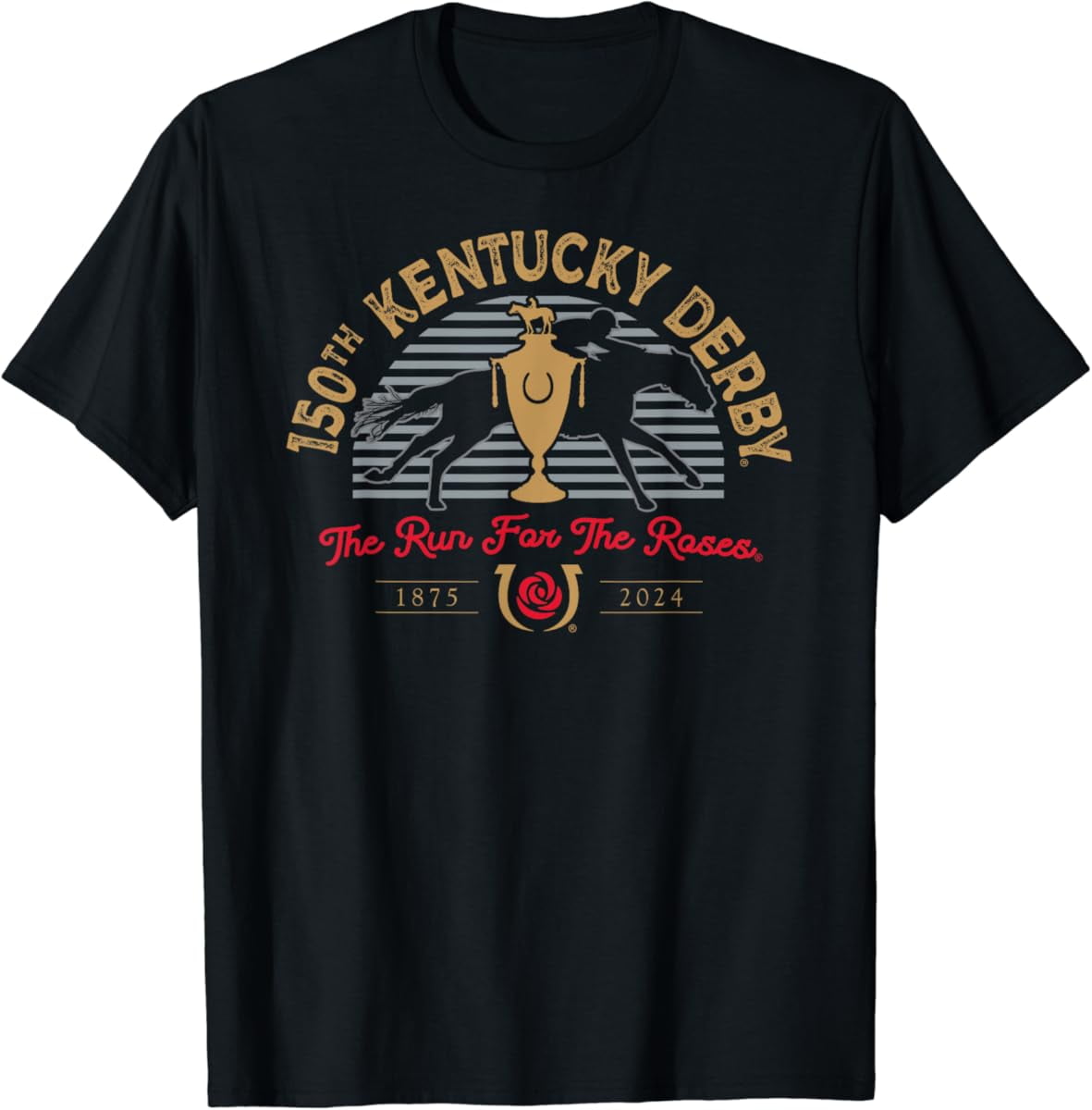 150th 2024 Run T-Shirt Vintage Tee -Birthday Gifts - Walmart.com
