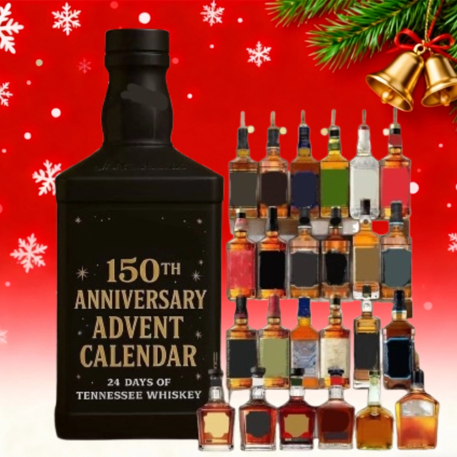 150th Anniversary Advent Calendar, 3D Whiskey Advent Calendar 2025 - 24 ...