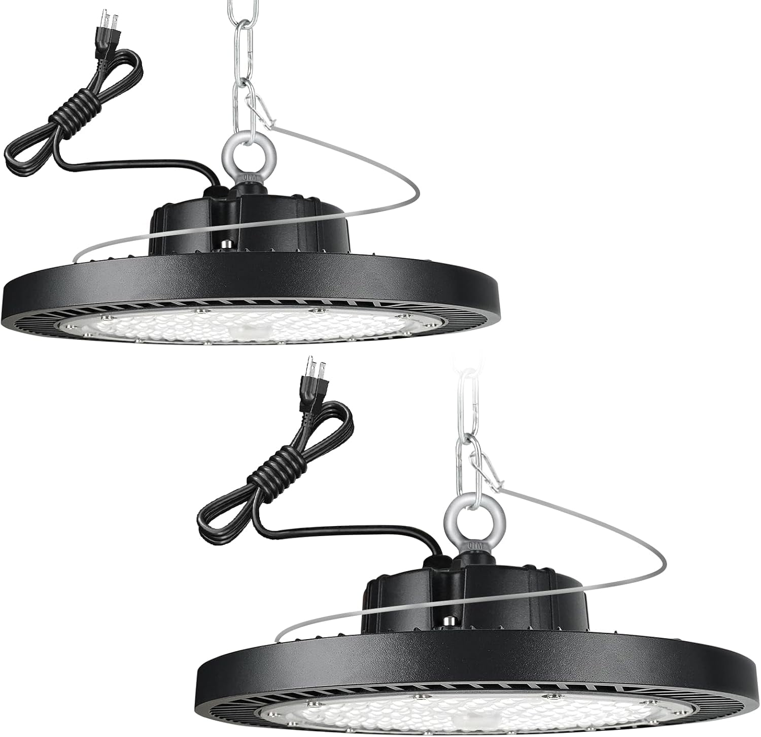 150w LED High Bay Light, Shop Lights for High Bay, 100-277V, 19800LM, 5000K, IP65 Waterproof ...