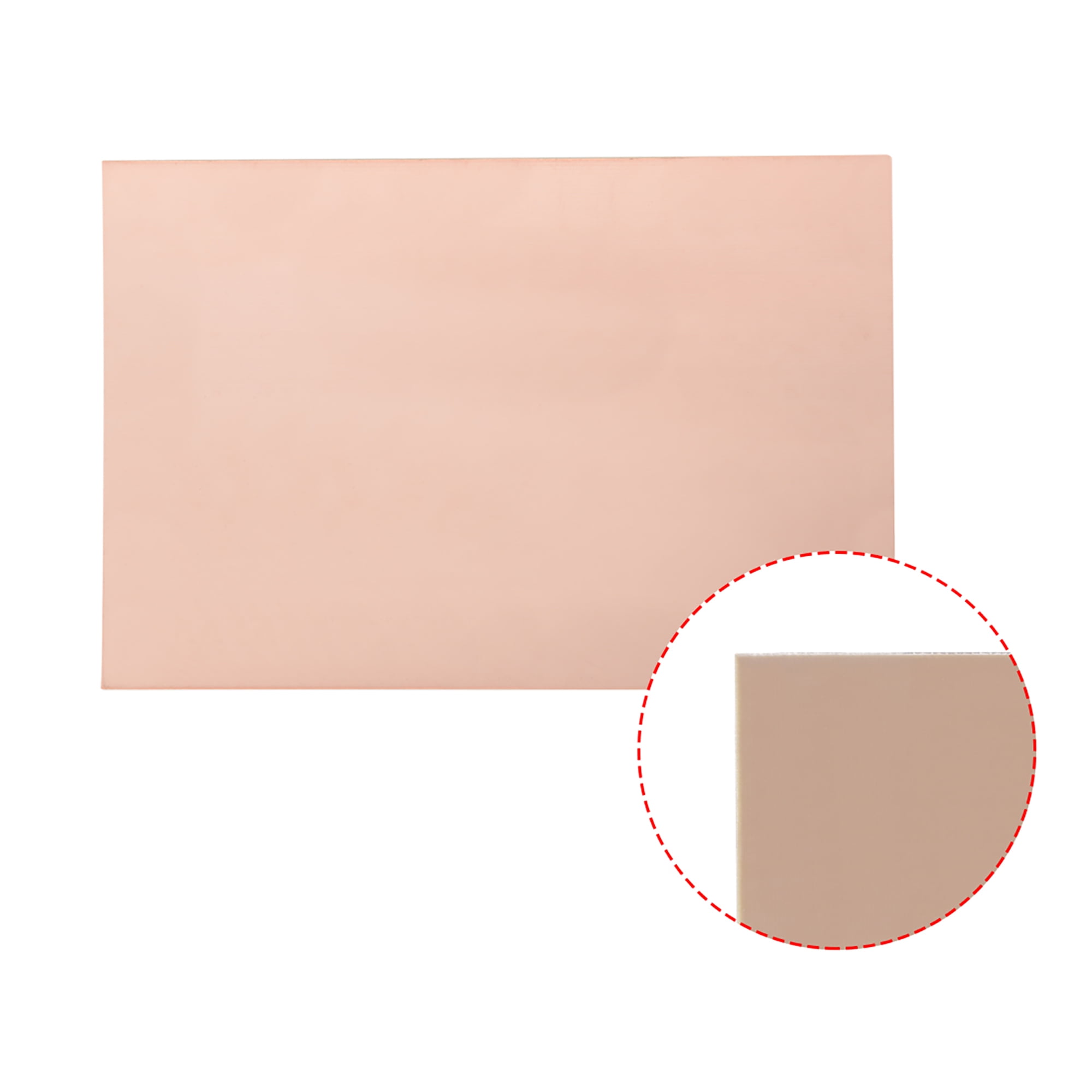 150x100mm Single-Sided Copper Clad Laminate PCB Circuit Board FR4 1.2 ...