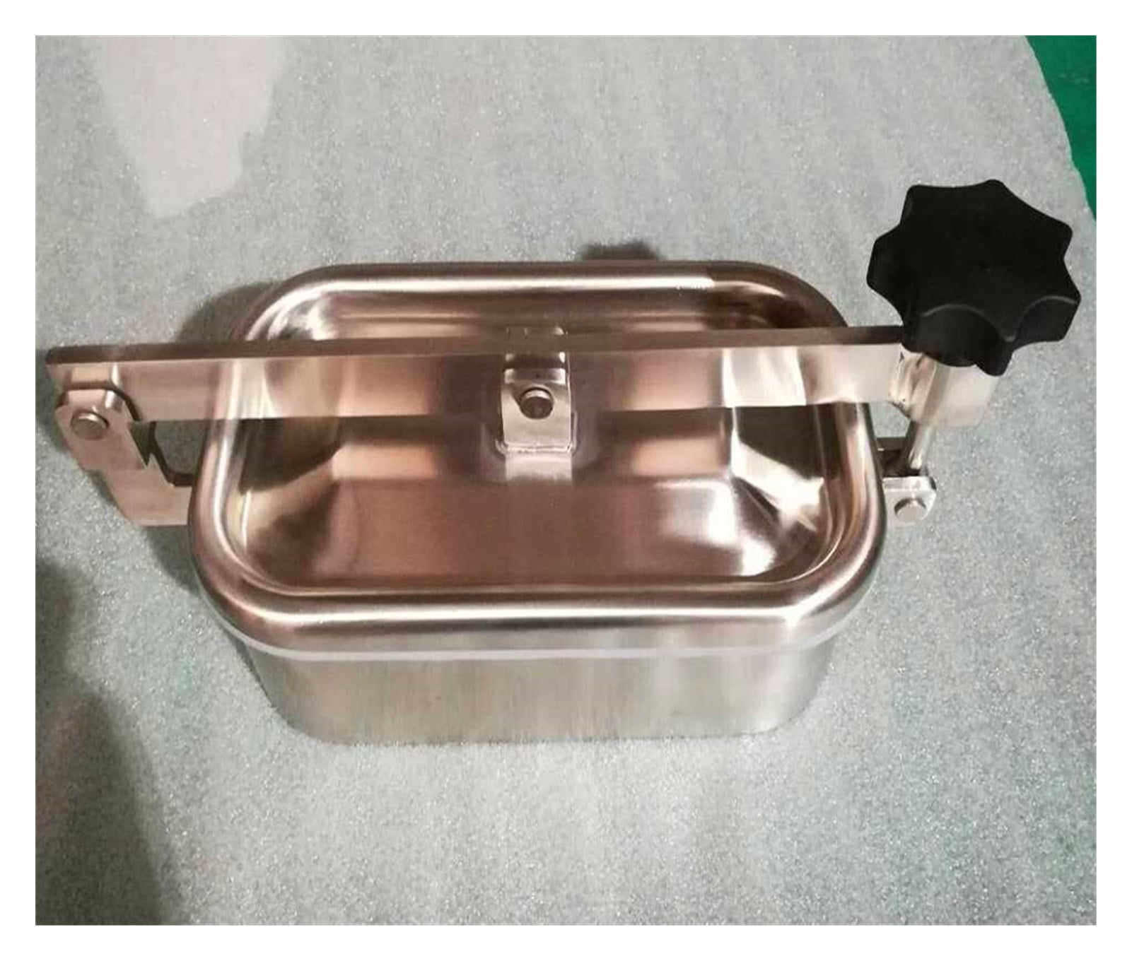 150x250mm Rectangular Manhole SS304 Stainless Steel Square Manway ...