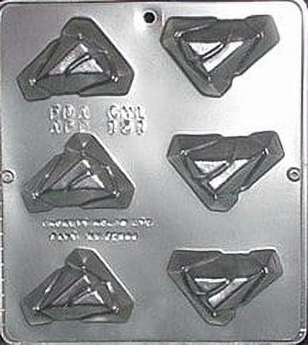 151 Triangle Pieces Chocolate Candy Mold - Walmart.com