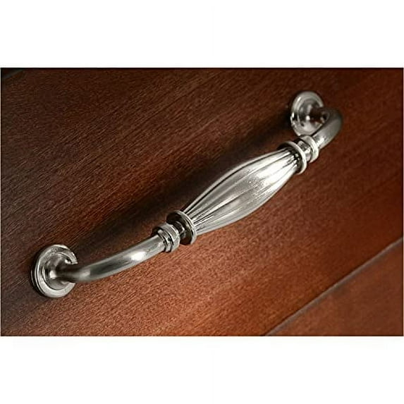 #1538-5" (128mm) Drawer Pull, Satin Nickel - 10 Pack - Walmart.com