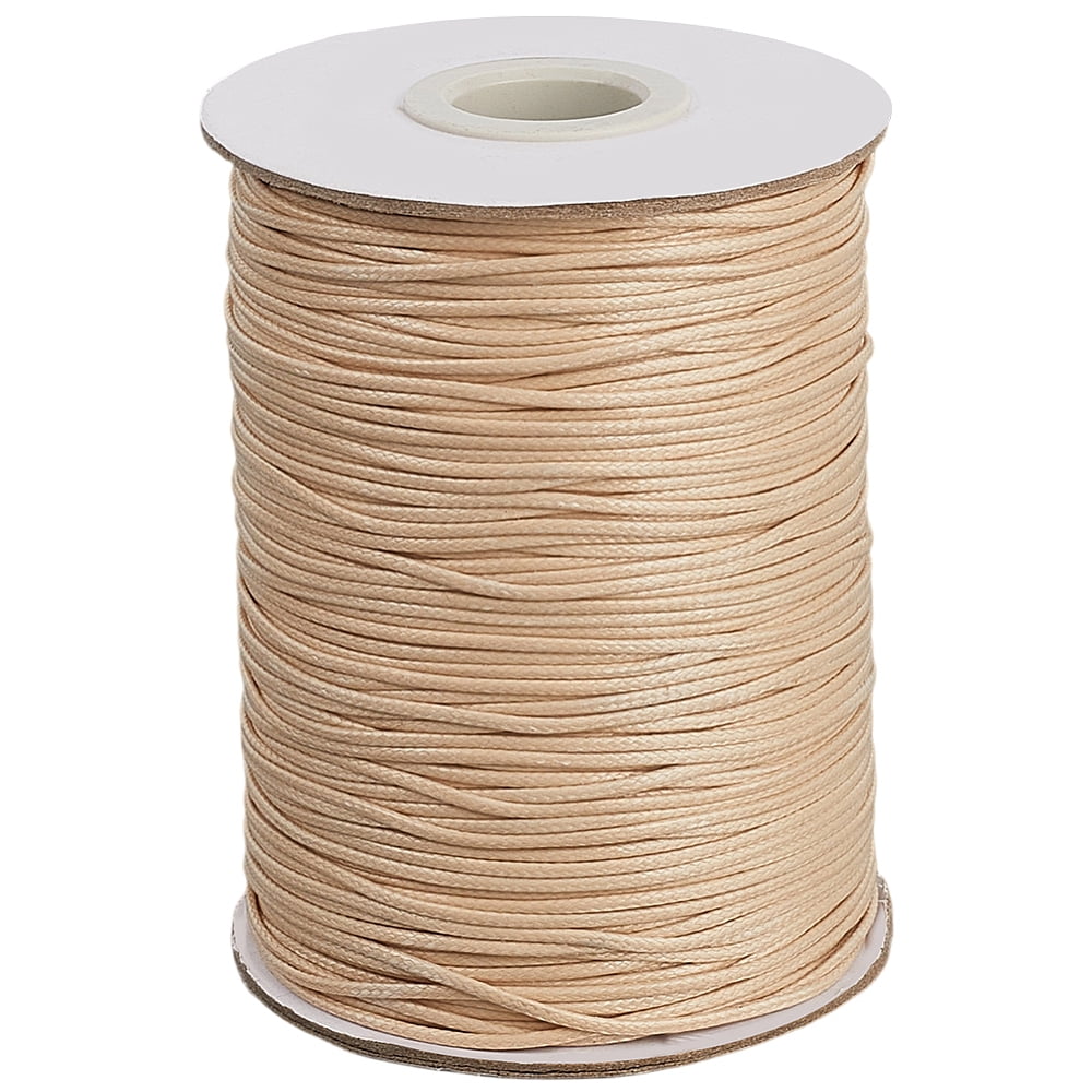 155 to 160M 1mm Waxed Cord Thread Beading String Korean Wax Polyester ...