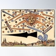 1561 Celestial Phenomenon Over Nuremberg Poster Wall Art Modern Wall ...