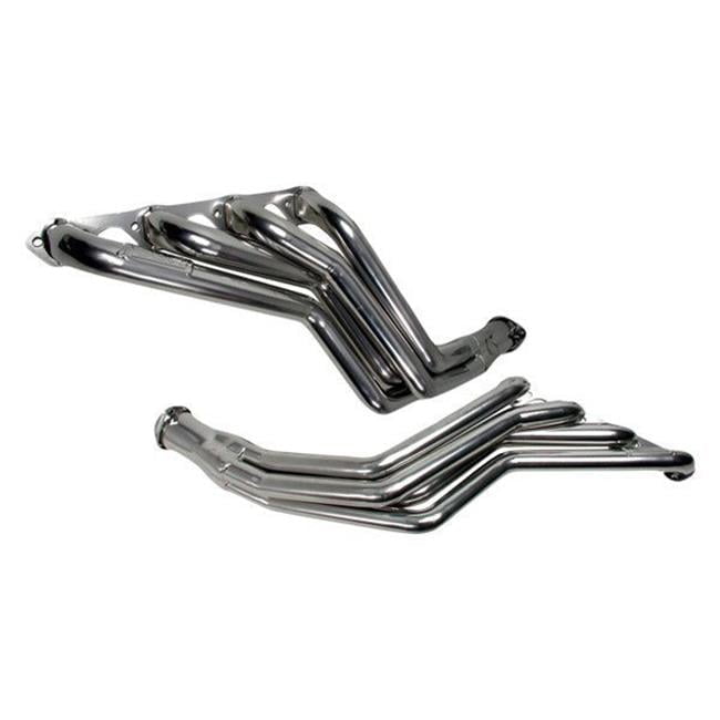 15690 Steel Silver Ceramic Coated Long Tube Street Strip Exhaust ...