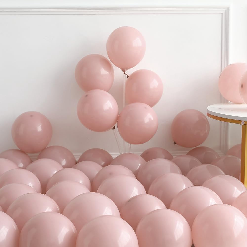 157Pcs Fairy Balloon AJH3 Garland Arch Kit, Dusty Pink Pink Apricot ...