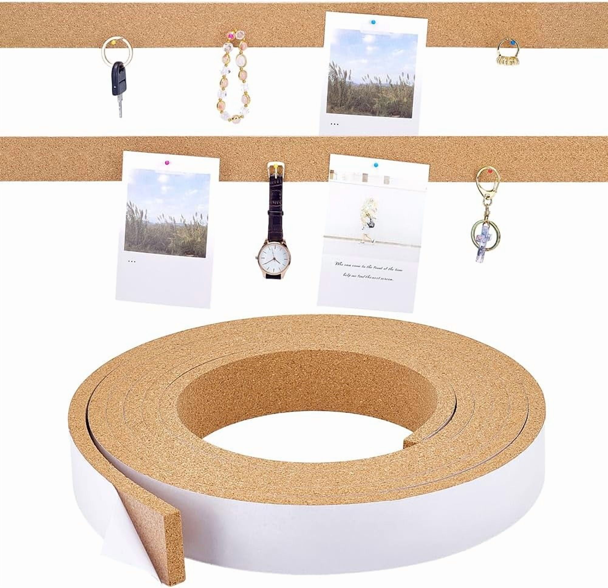158 inch Cork Strips Cork Roll Cork Tape Bulletin Board Strips forWall ...