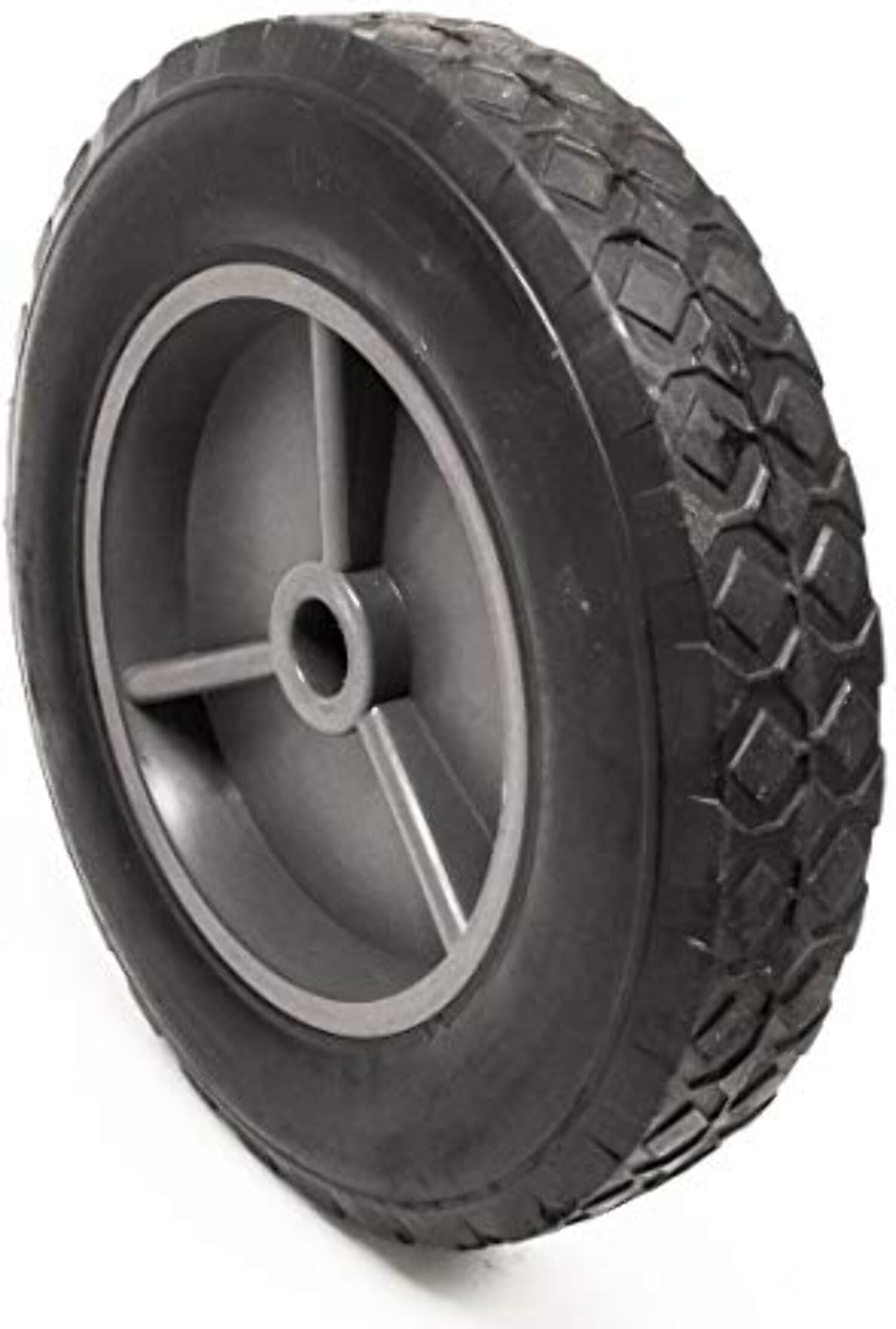 15856 Ardisam Wheel Grey 8 in OD X 5/8 in ID Rubber Earthquake Vector ...