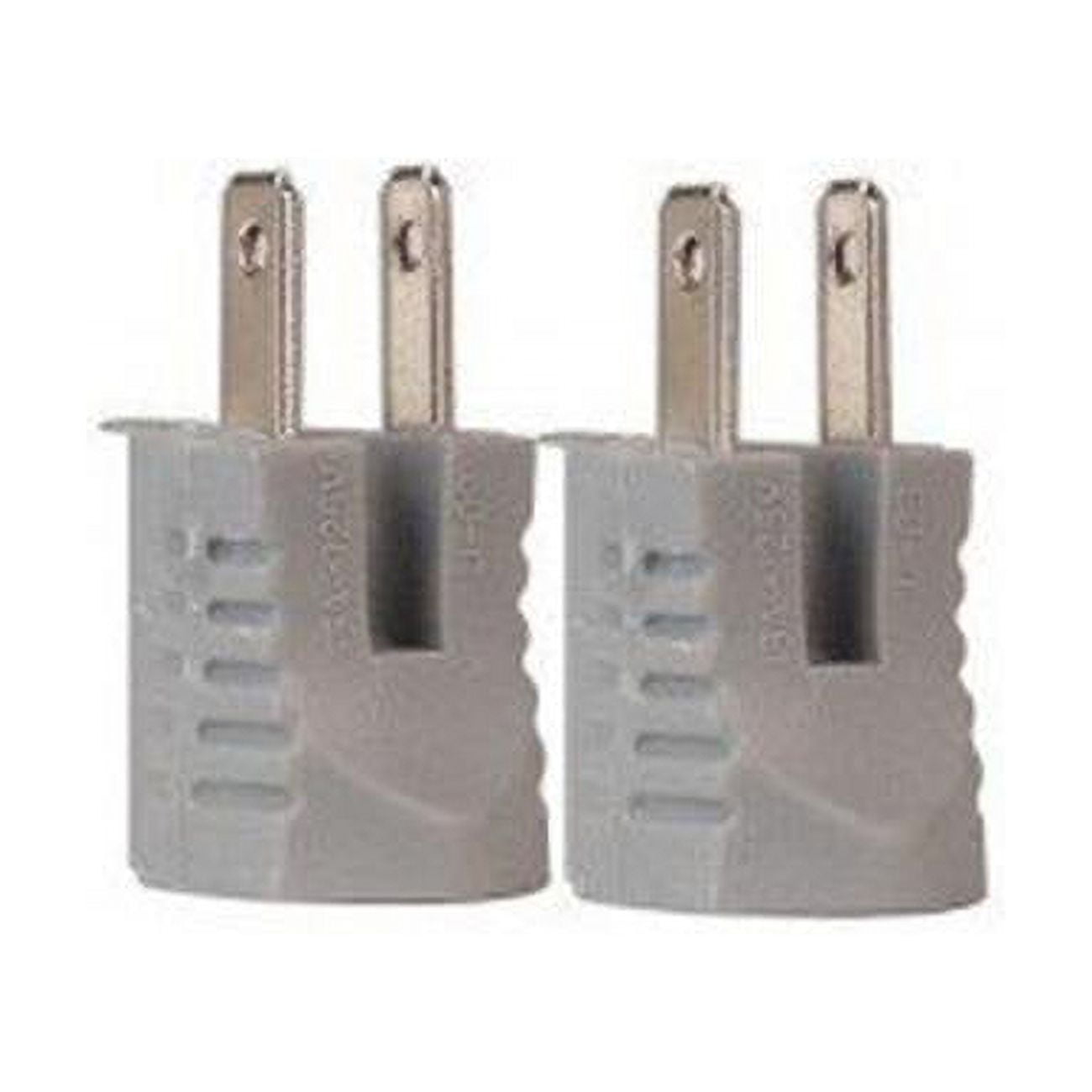 15A 125V 2-Wire Outlet Grounding Adapter, Gray - Walmart.com