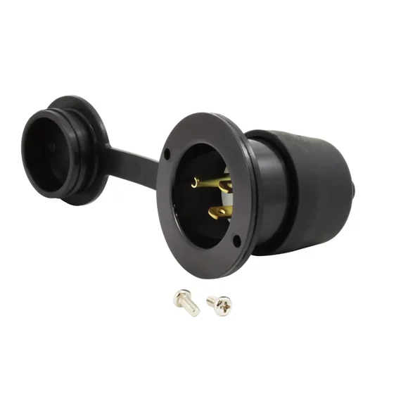 Male Power Inlet Receptacle