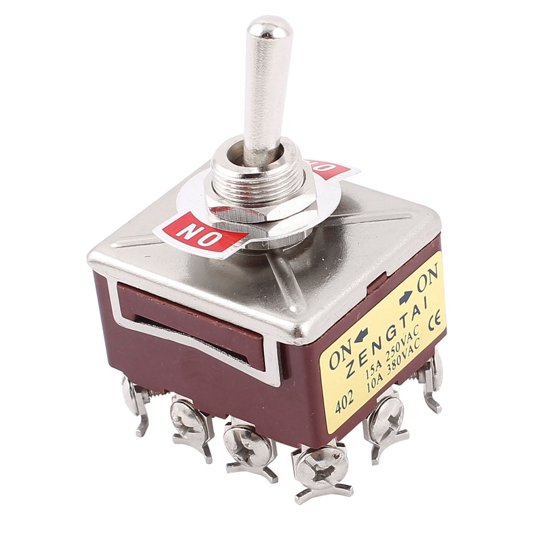 15A/250V 10A/380V 2 Way On/On 4 Pole Double Throw 4PDT Toggle Switch ...
