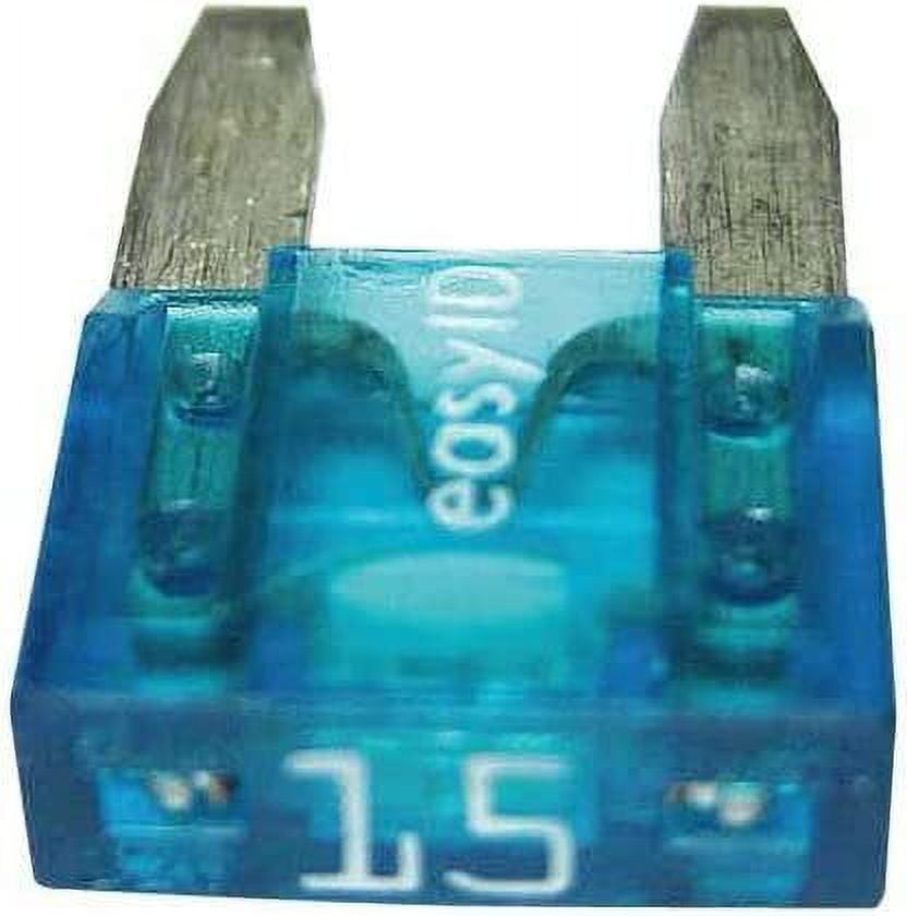15A Fast Acting Blade Plastic Fuse 32VDC 2PK - Walmart Business Supplies