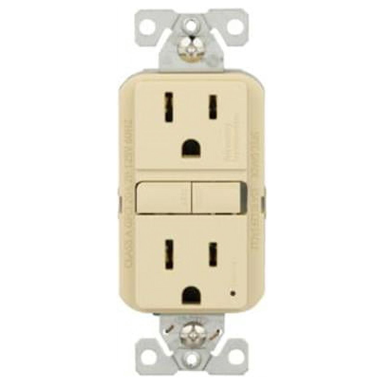 15A GFCI Self Test Retractable, Ivory - Walmart.com