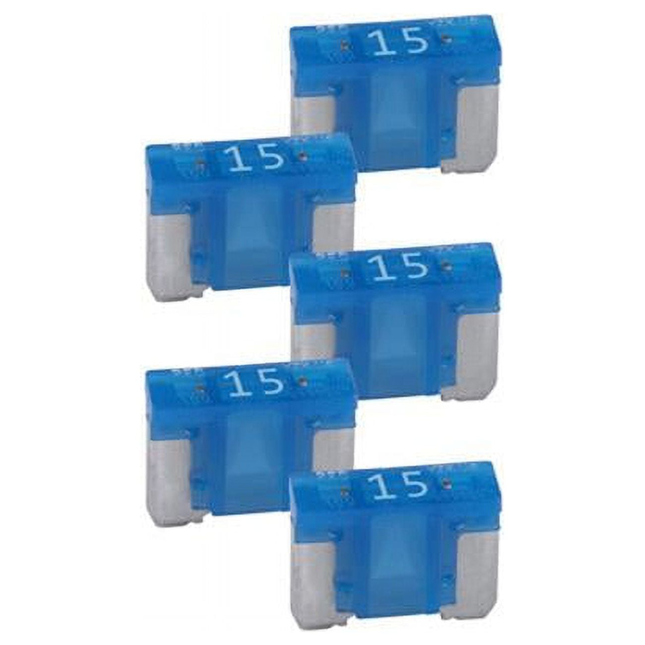15A Low Profile Mini Fuse - Pack of 10 - Walmart.com