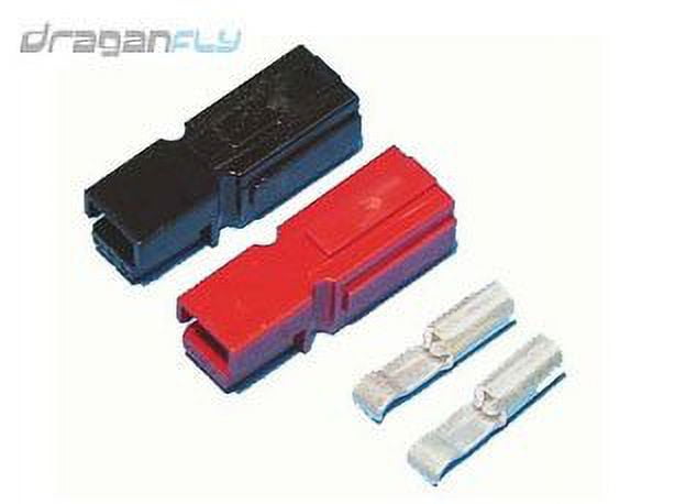 15A Power Pole Connectors (4 Black, 4 Red) Anderson - Walmart.com