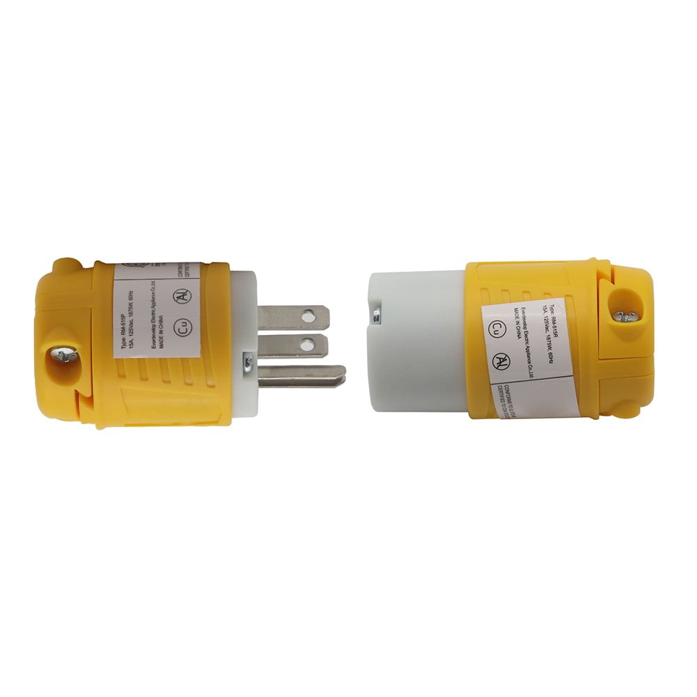 15A125V detachable wiring connector kit is for durable, safe and ...