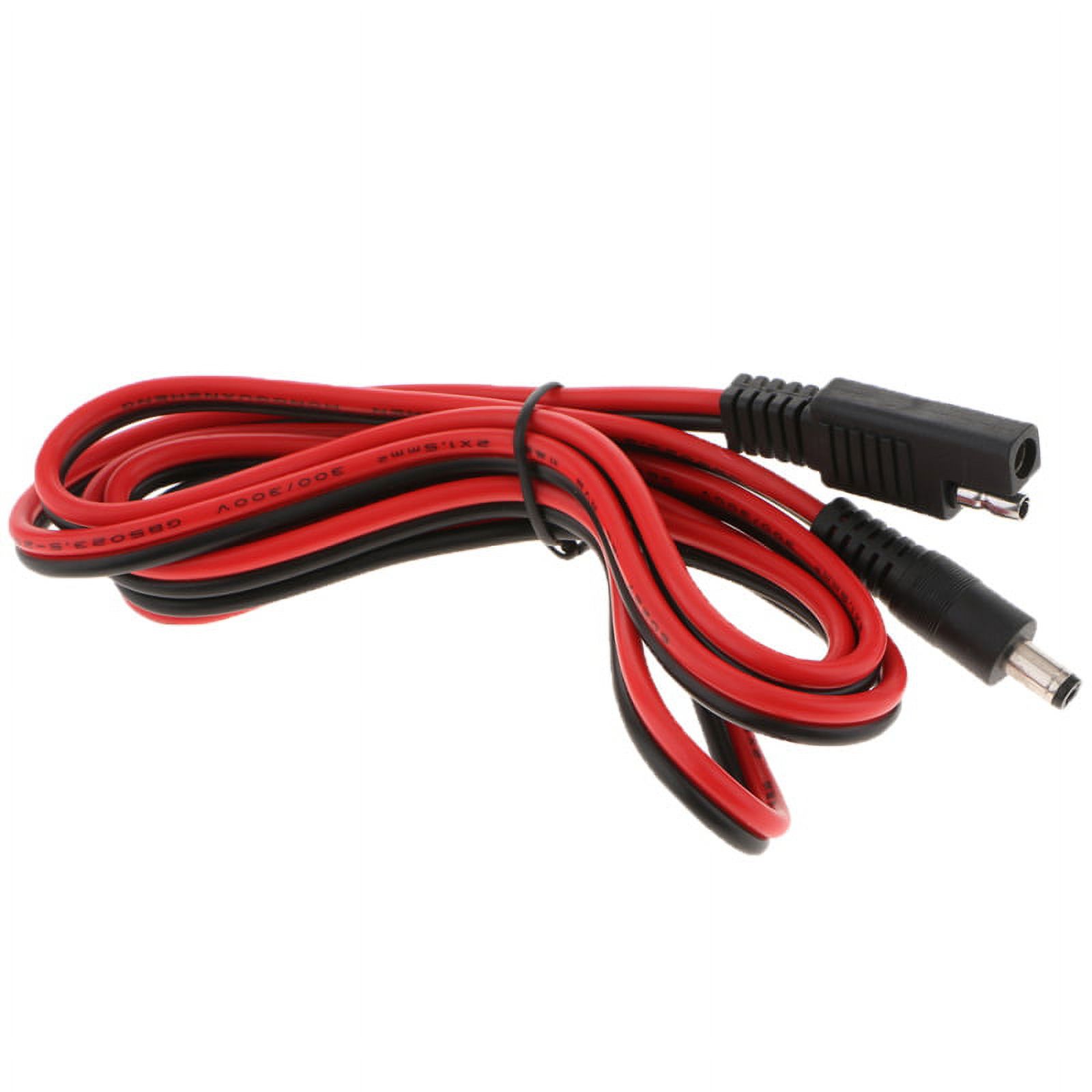 15AWG 5Ft SAE for Connection to The DC5521 Coaxial Adapter Cable Red ...