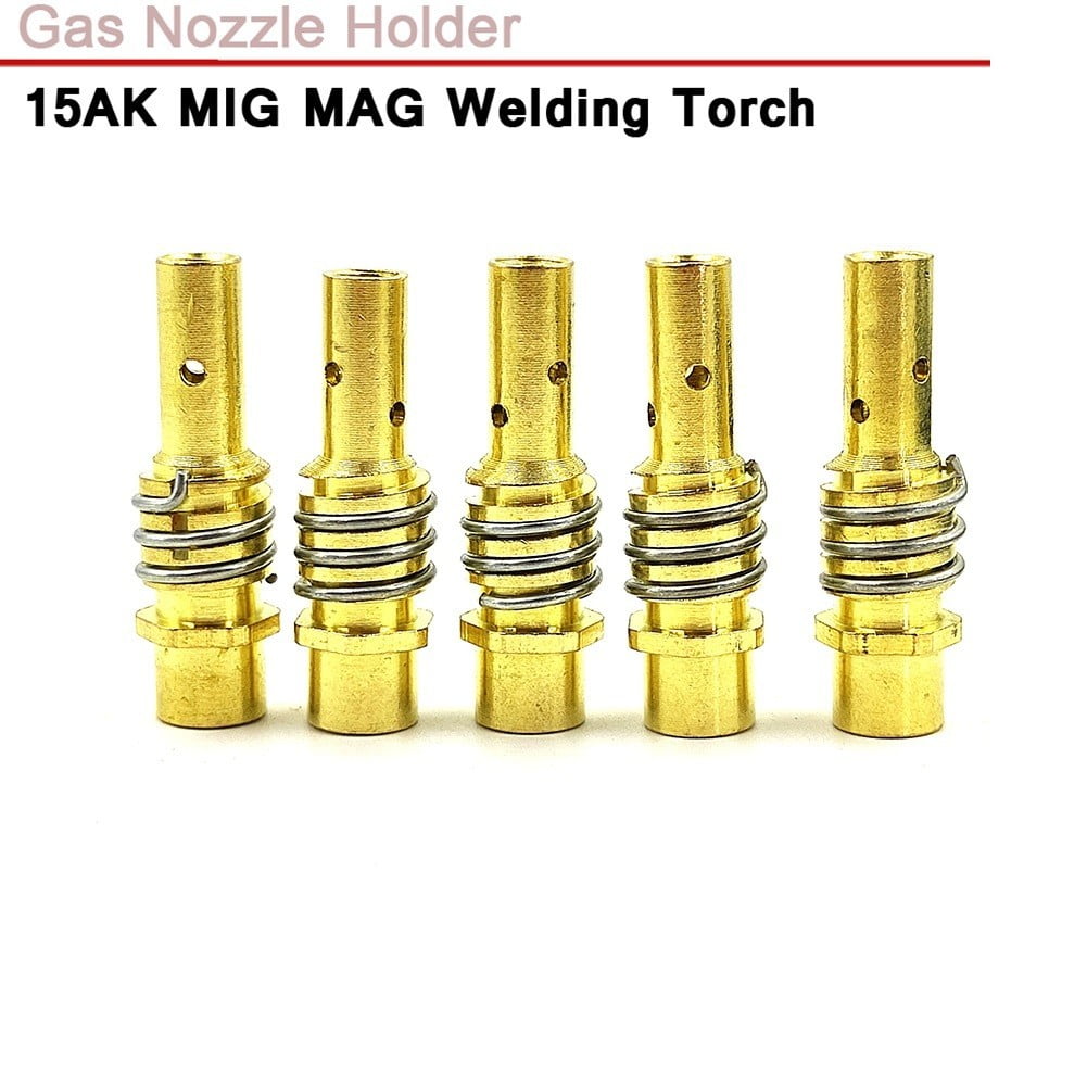 15AK Gas Nozzle Holder with Nozzle Spring For MIG/MAG Welding Torch ...