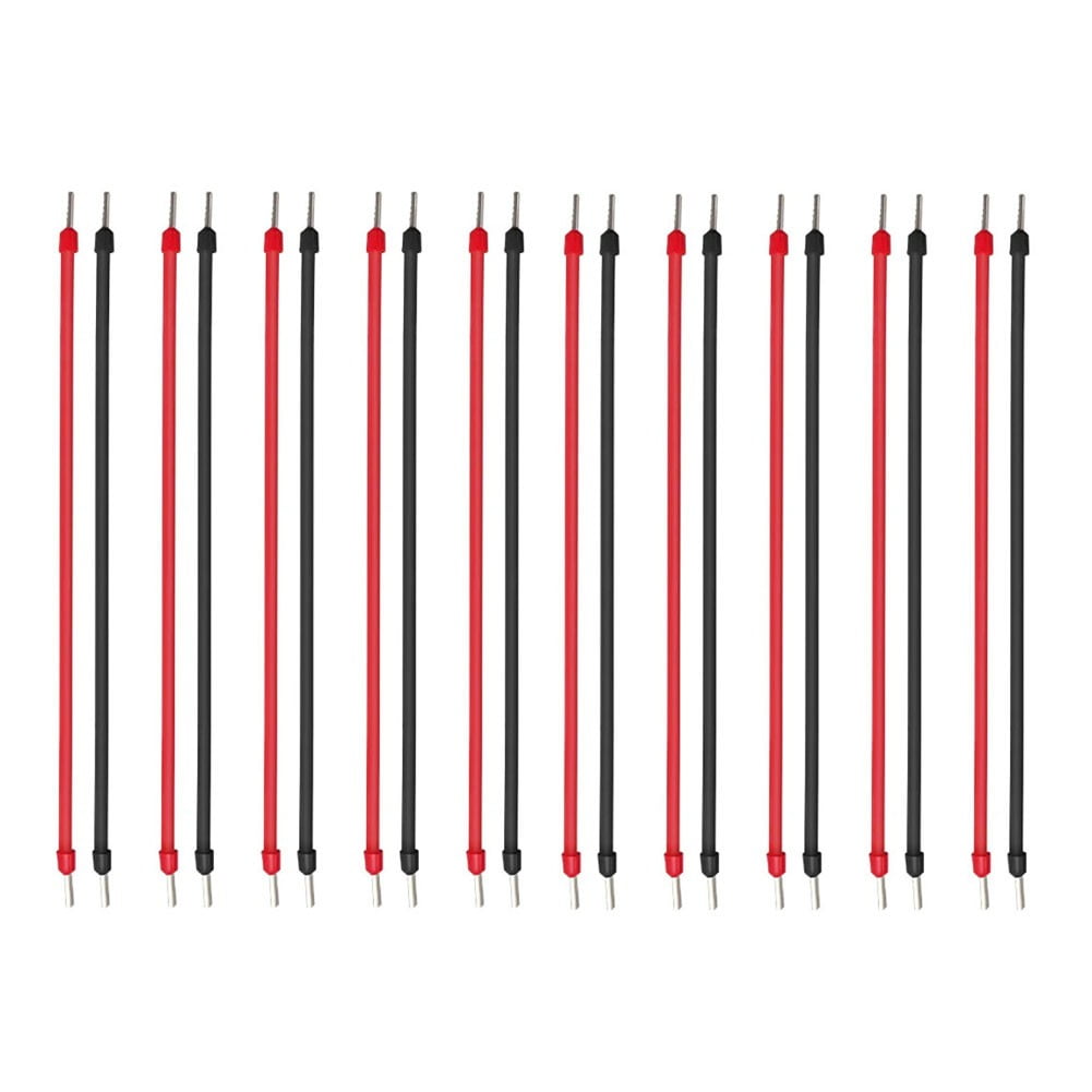 15CM 2.5mm² 14AWG Photovoltaic PV Solar Cable Wire with E6012 Terminals ...