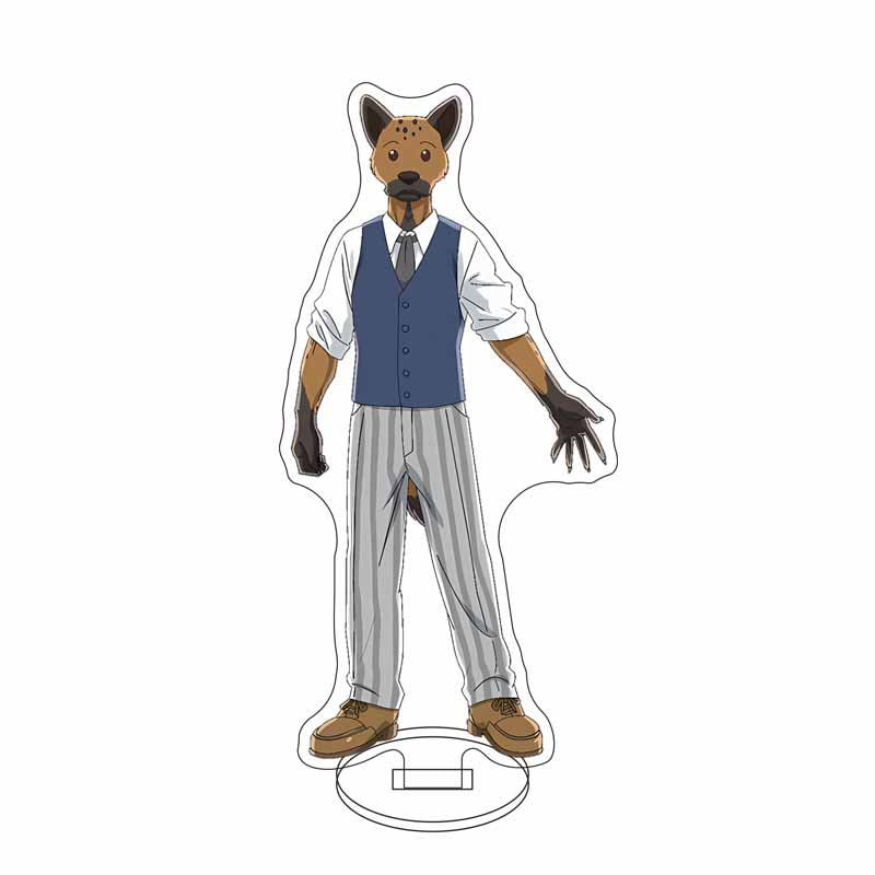 15CM Fun BEASTARS Character Standing Sign Anime Figure Legoshi Louis ...