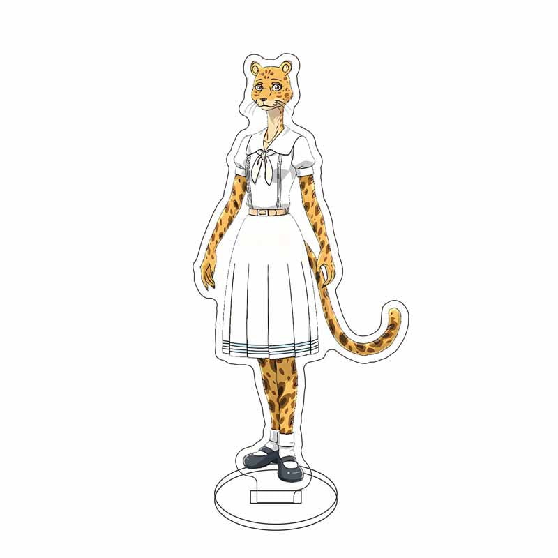 15CM Fun BEASTARS Character Standing Sign Anime Figure Legoshi Louis ...