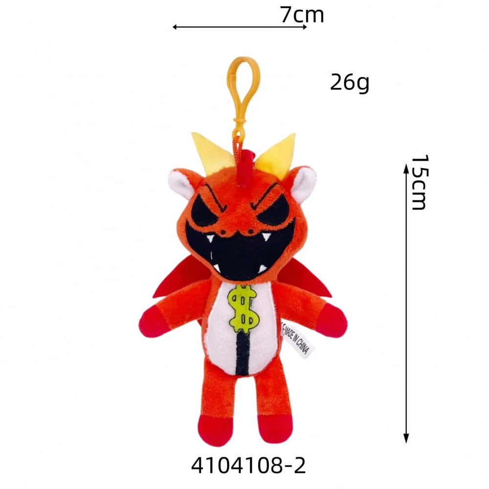 15CM Nightmare Critters Plush Toy Keychain Nightmare Lamb Fluffty Toy ...