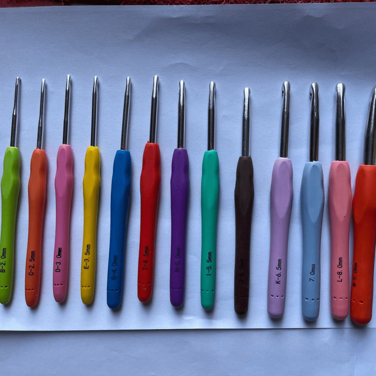 15CM soft handle crochet TPR soft handle crochet solid soft handle ...