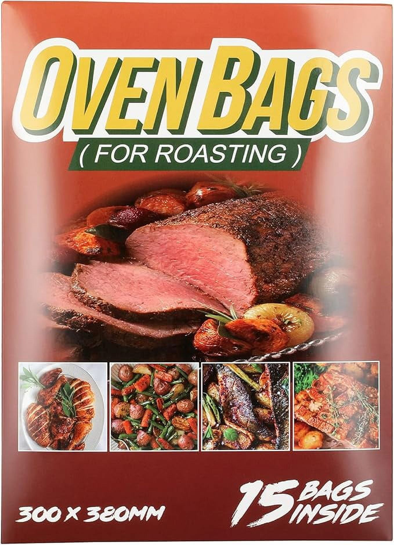15Count Cooking Roasting Bags Suitable Size (12 x 15 Inch) Oven for ...