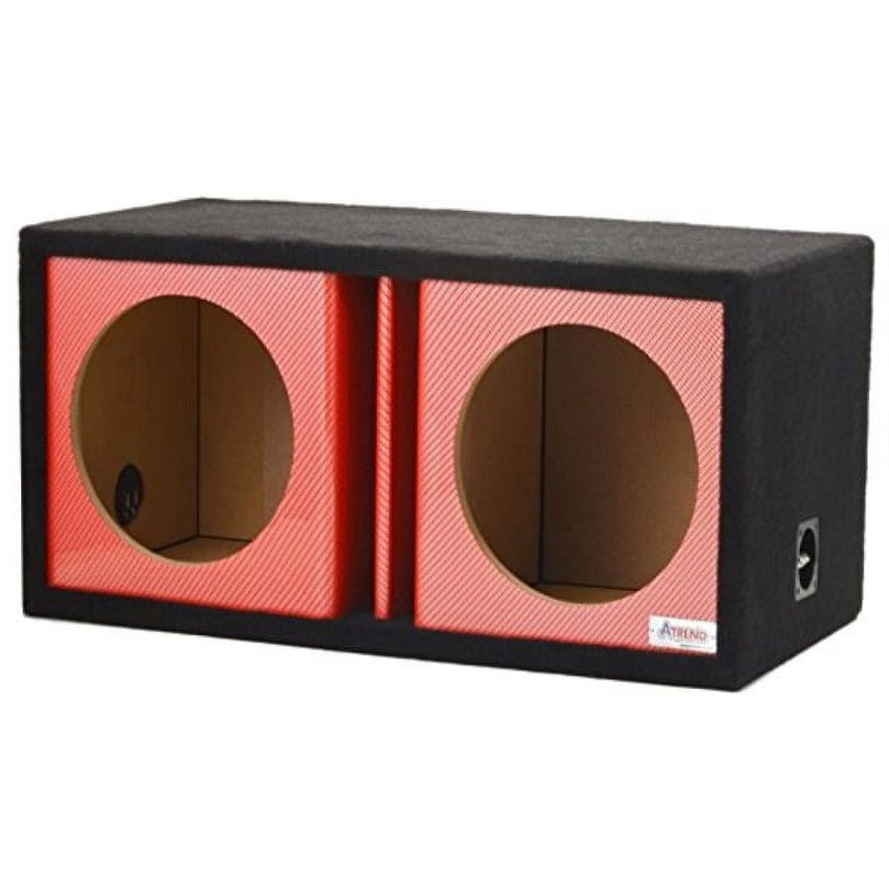 15DVR - Red Carbon Fiber - 15" Dual Vented Red Carbon Fiber - Walmart.com