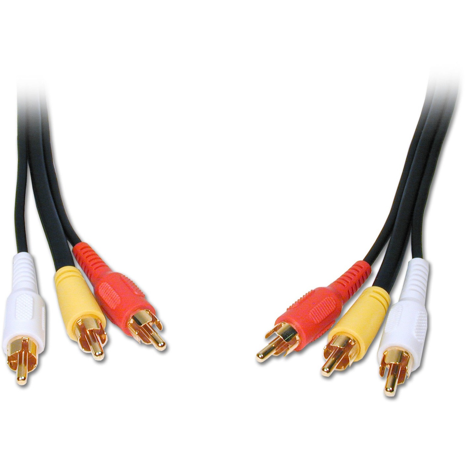 15FT 3 RCA TO 3 RCA VIDEO/AUDIO CABLE STANDARD SERIES LIFETIME WARR ...