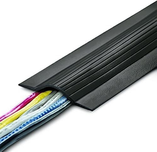 15FT Cable Blanket High Capacity Low Profile Cord Cover and Wire ...