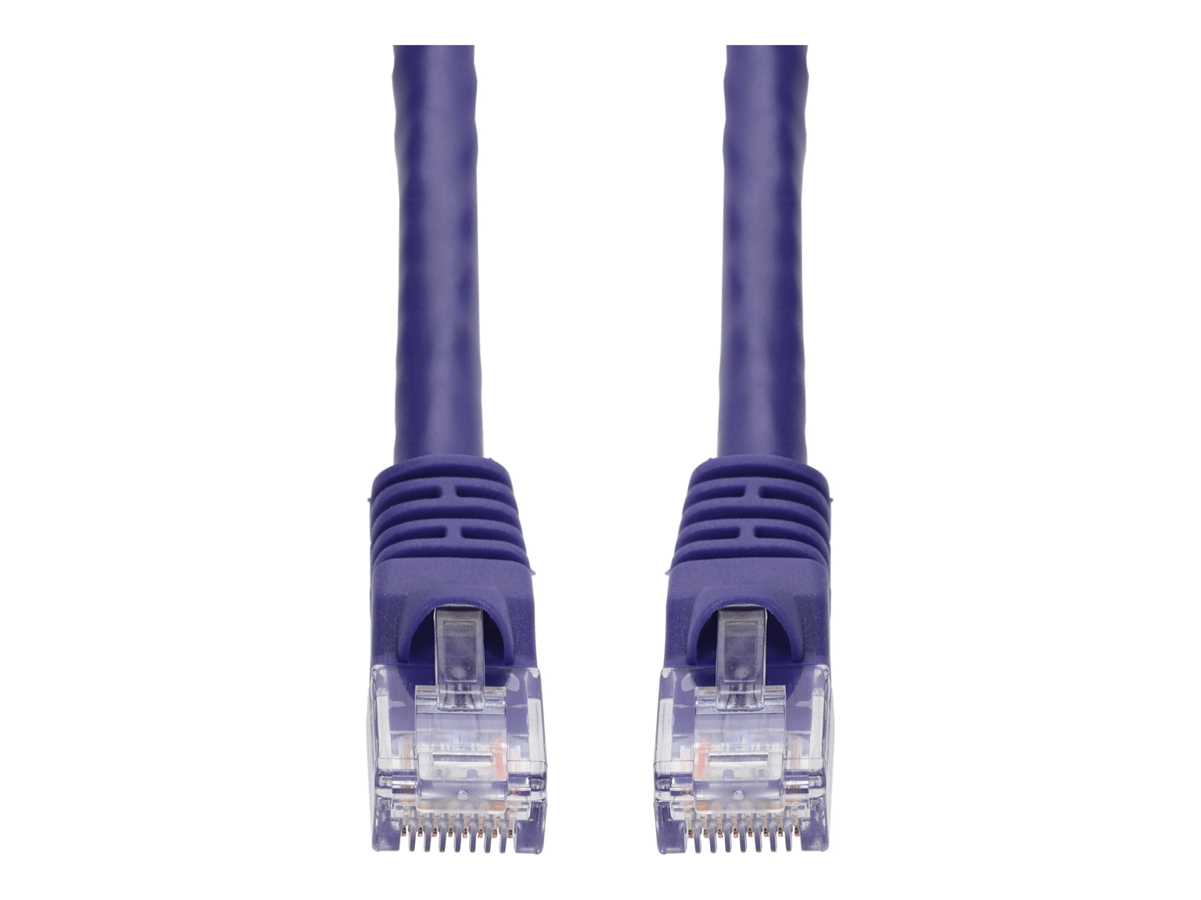 AddOn - Patch cable - RJ-45 (M) to RJ-45 (M) - 15 ft - UTP - CAT 5e - snagless - purple ...