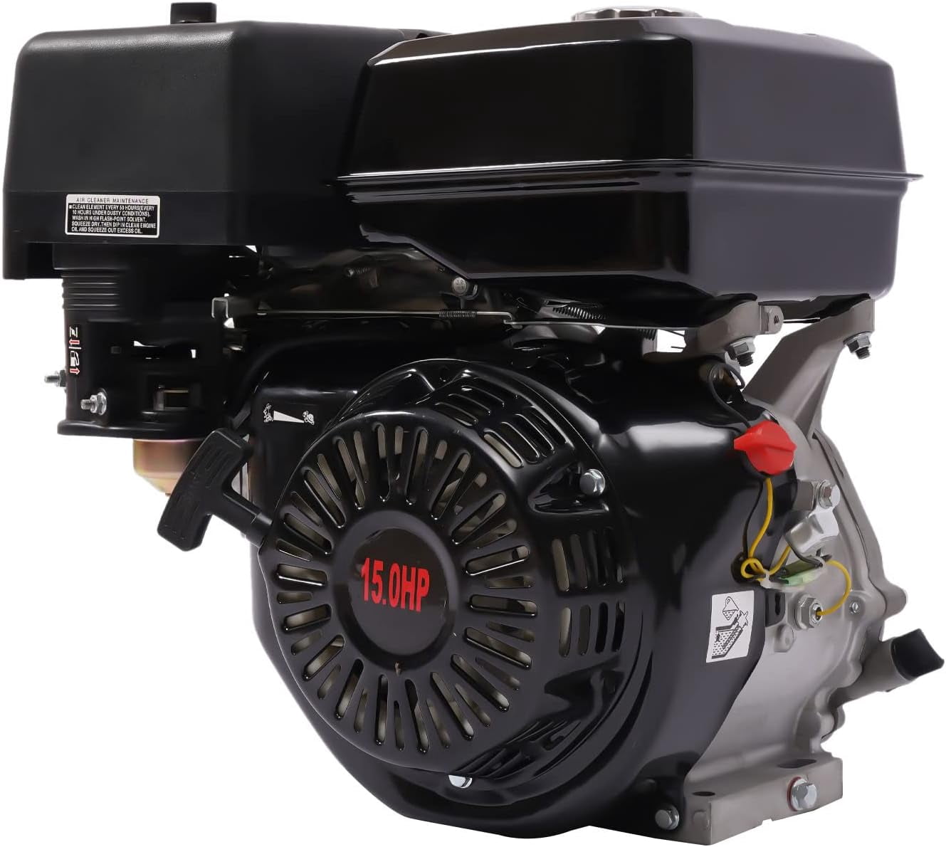 15HP Gas Engine, 4 Stroke 420CC Engine Air Cooling Single Cylinder ...