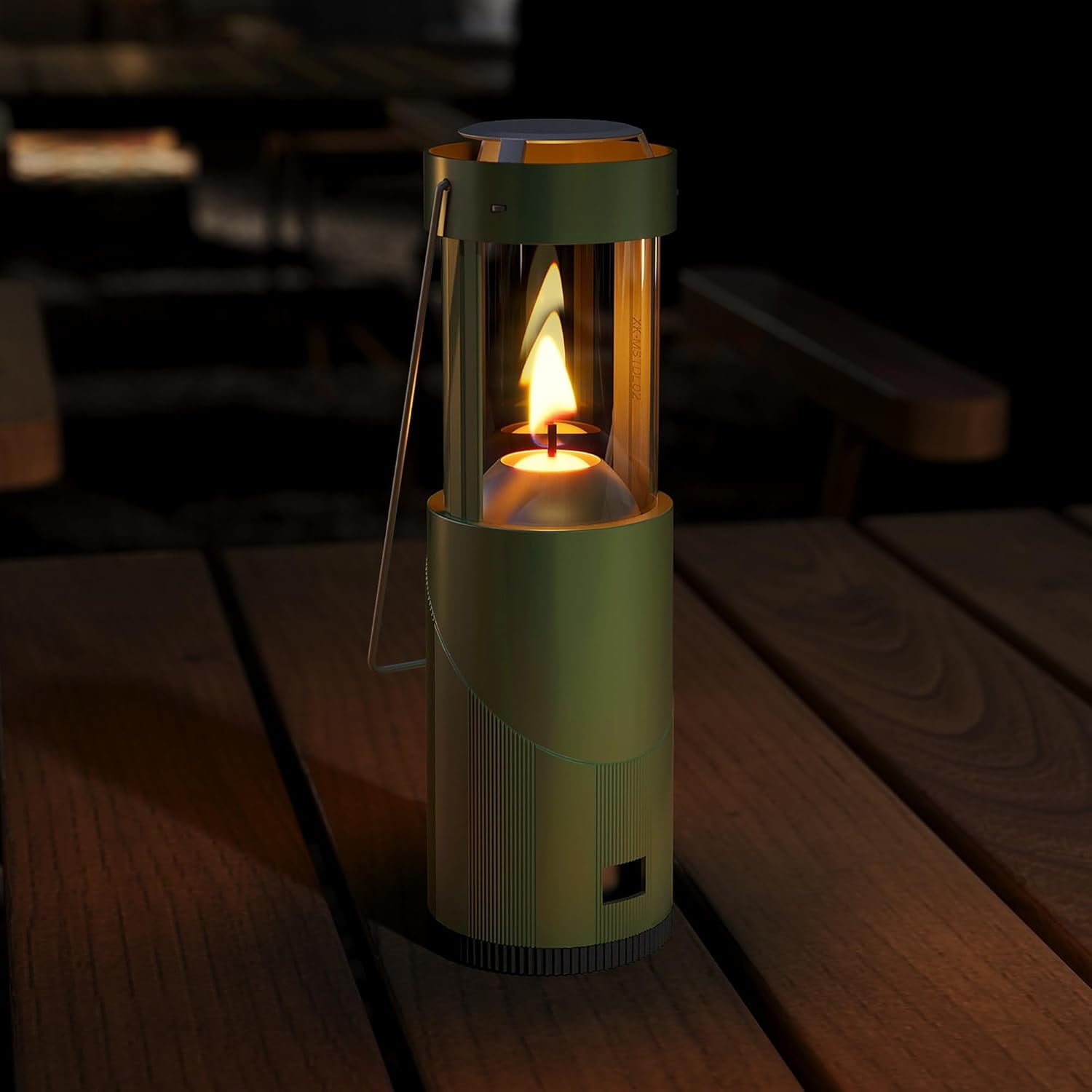 15Hour+ Long Burning Mini Candle Lantern for Real Candles, Outdoor ...