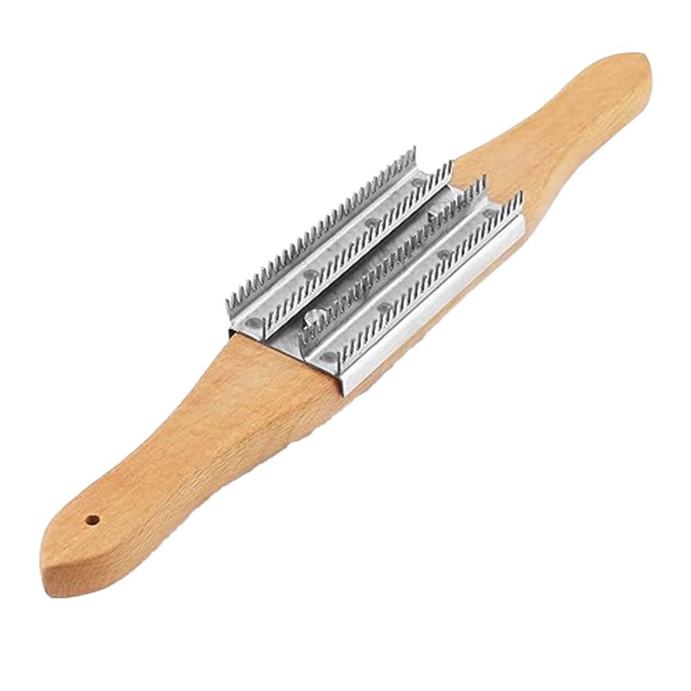 15In Buffer Wheel Rake With Strong Beech Wood Handle Metal Polishing ...
