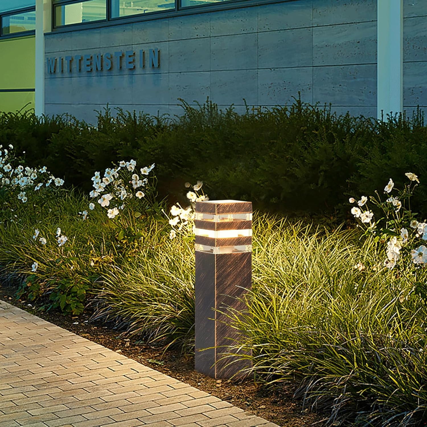 15In Pathway Lights Bronze E26 Outdoor Landscape Path Lights Die-Casted ...