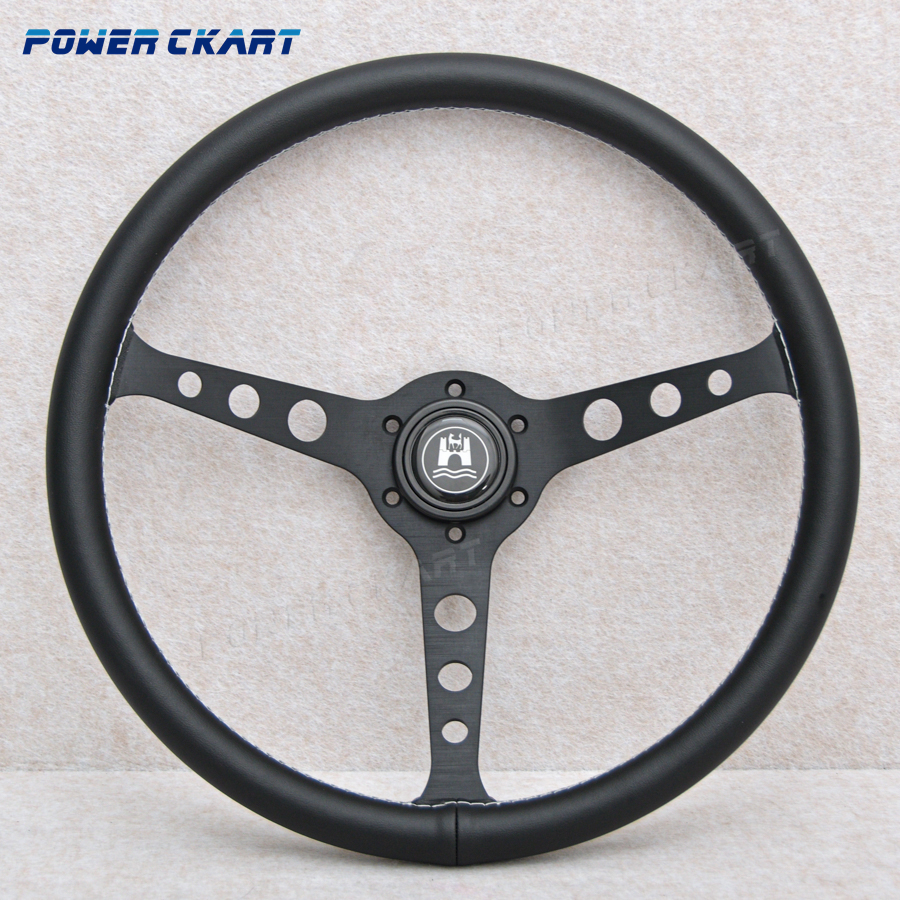 15Inch Universal NAPA Leather Drifting Sport Steering Wheel Rally Race ...