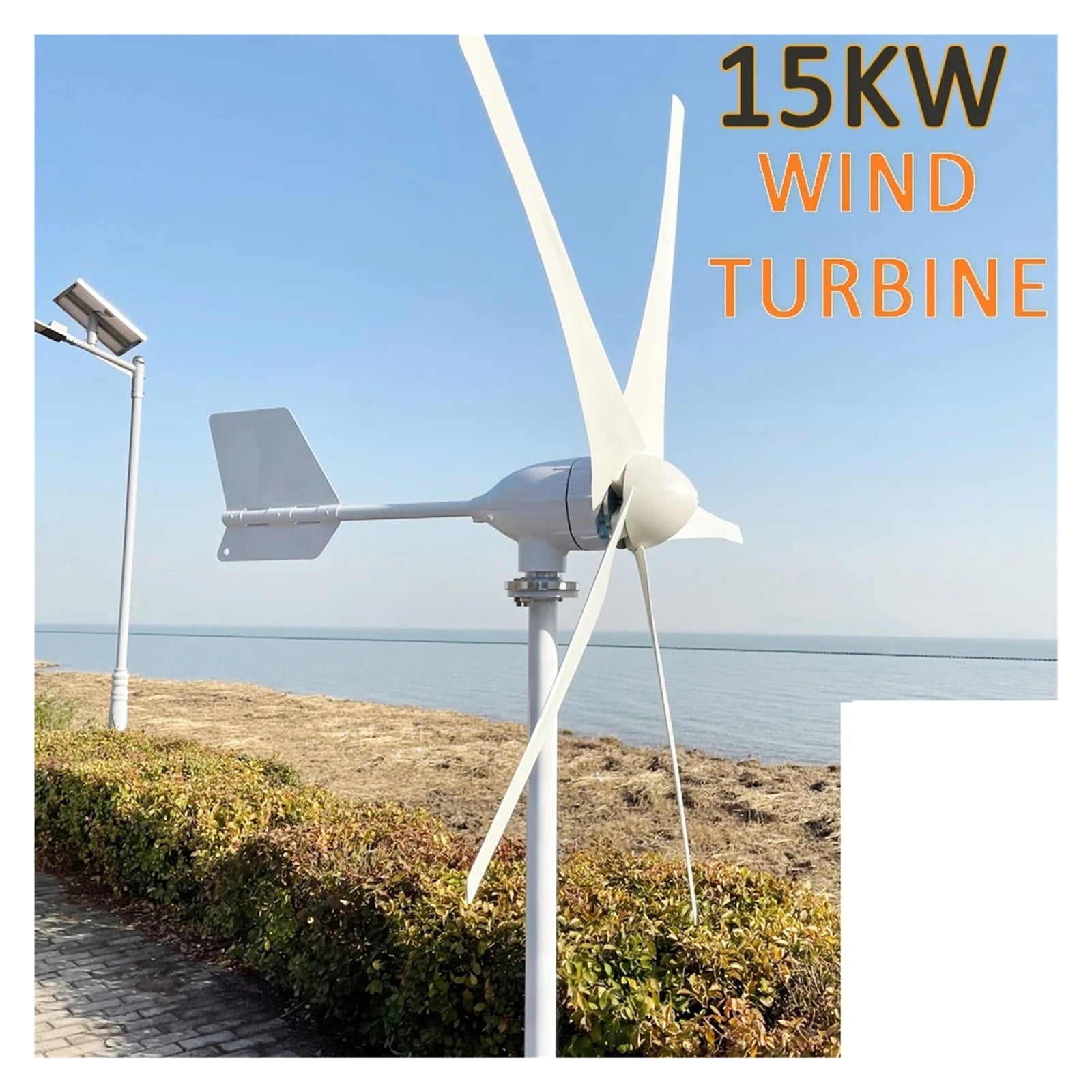 15KW Horizontal Wind Turbine nerator For Home Farm 15000W 12V 24V 48V ...