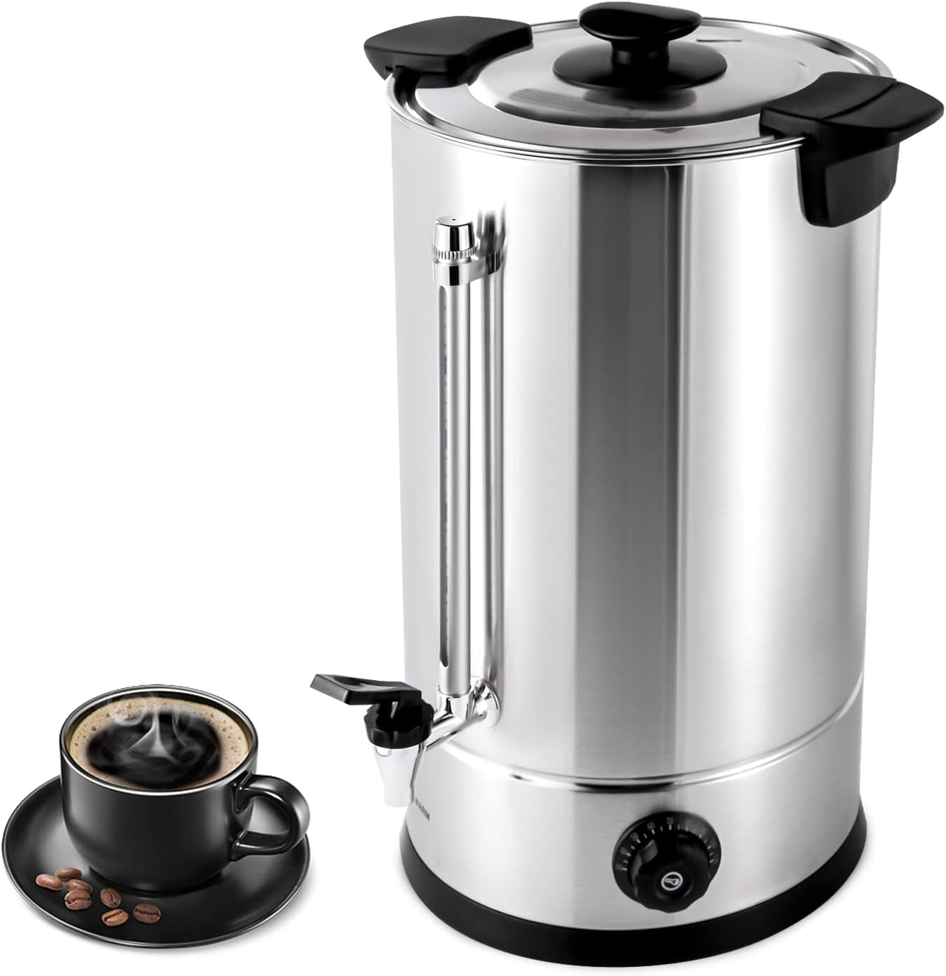 15L/3.96gal Coffee Urn, Commercial Large Percolator Coffee Pot Electric ...