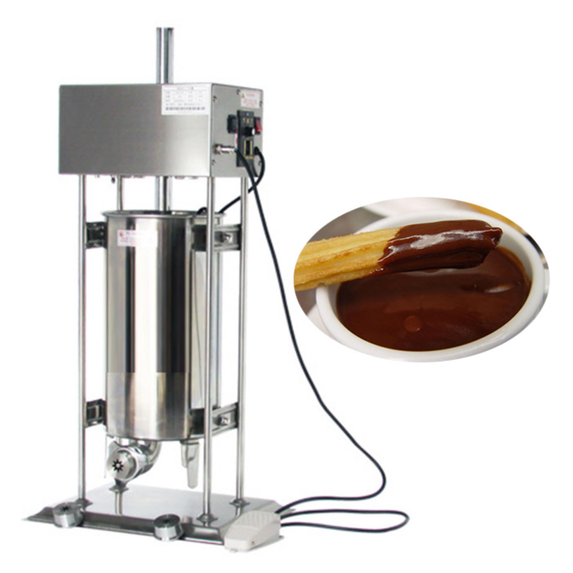 15L Commercial Churros Maker Machine - 110V Auto Electric for Bakeries ...