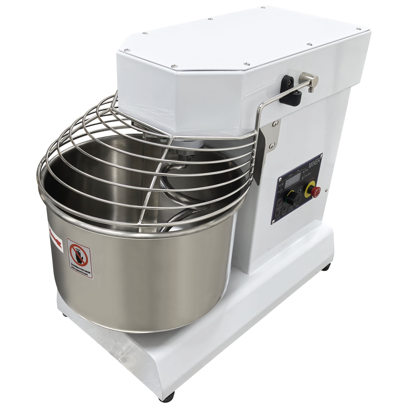 15L Dough Mixer Variable Speed Double Acting Bakery Mixing Machine ...